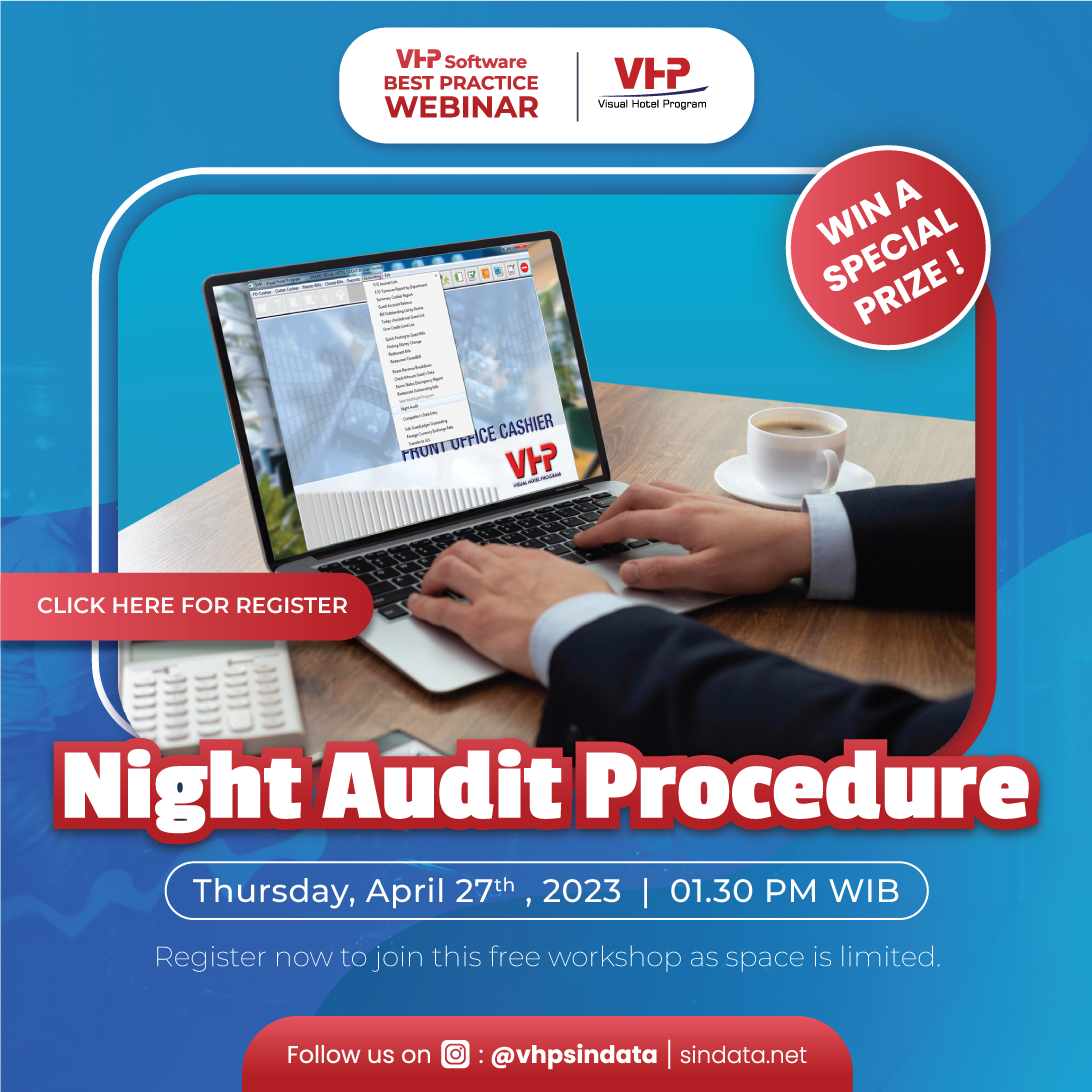 VHP SOFTWARE – BEST PRACTICE WEBINAR NIGHT AUDIT PROCEDURE – Hotel Software