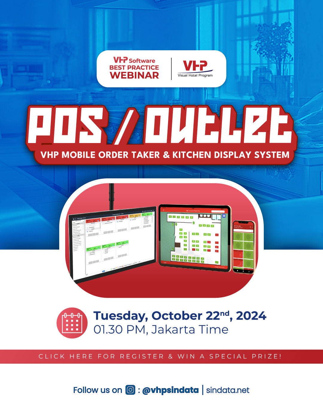 VHP SOFTWARE – BEST PRACTICE WEBINAR VHP MOBILE ORDER TAKER & KITCHEN ...