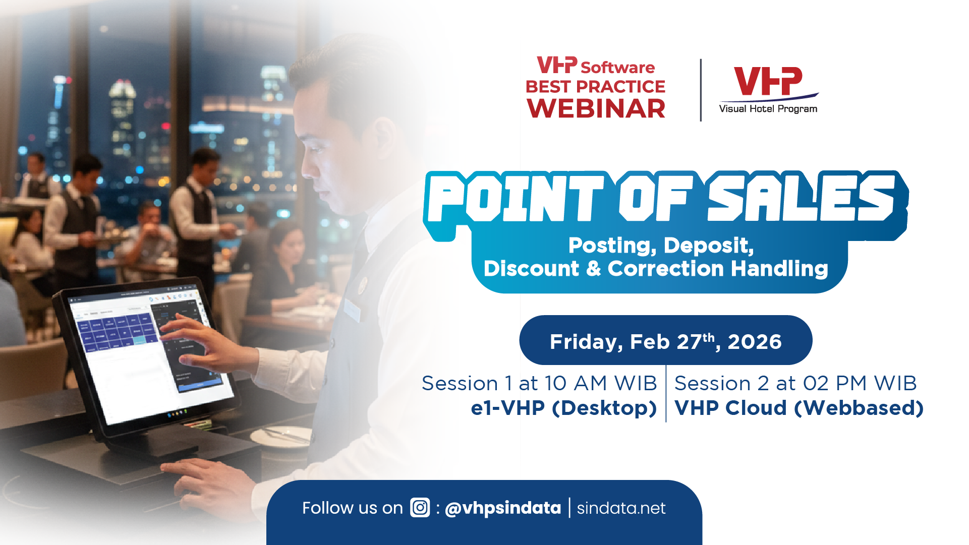 VHP Software Best Practice Webinar – Outlet POS Posting, Deposit ...
